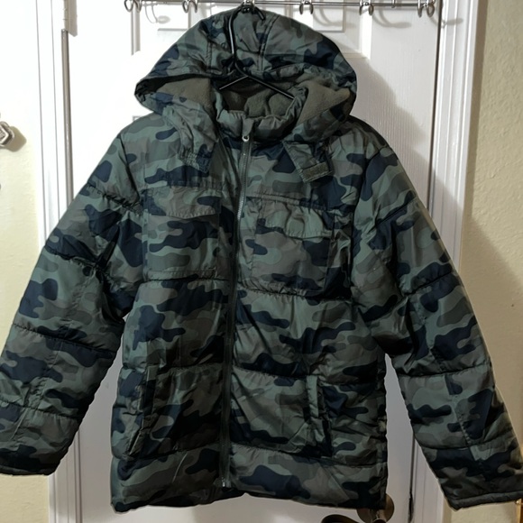 Faded Glory | Jackets & Coats | Green Camo Faded Glory Heavy Rain ...